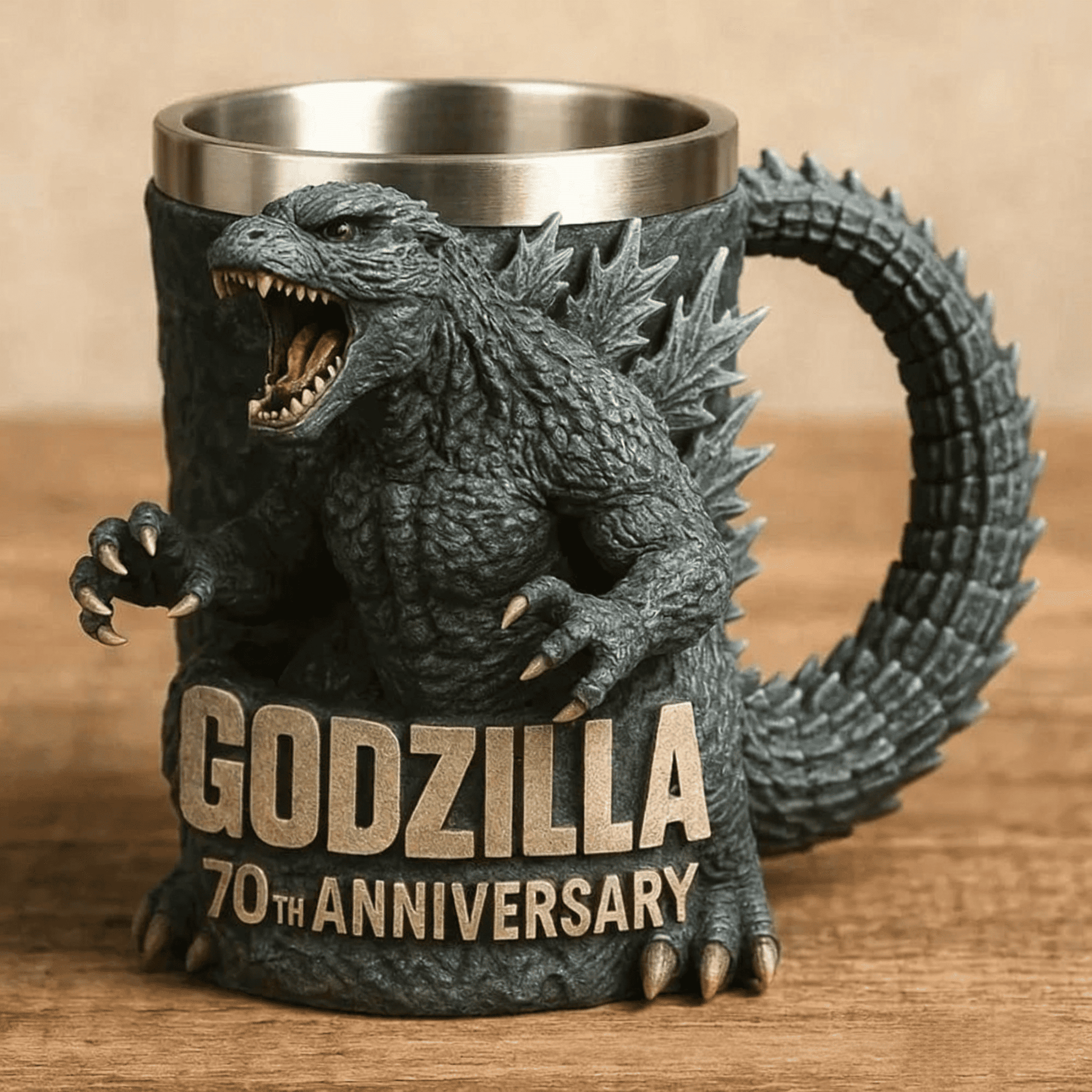 Monster-Thema 3D-Tasse – Linovero