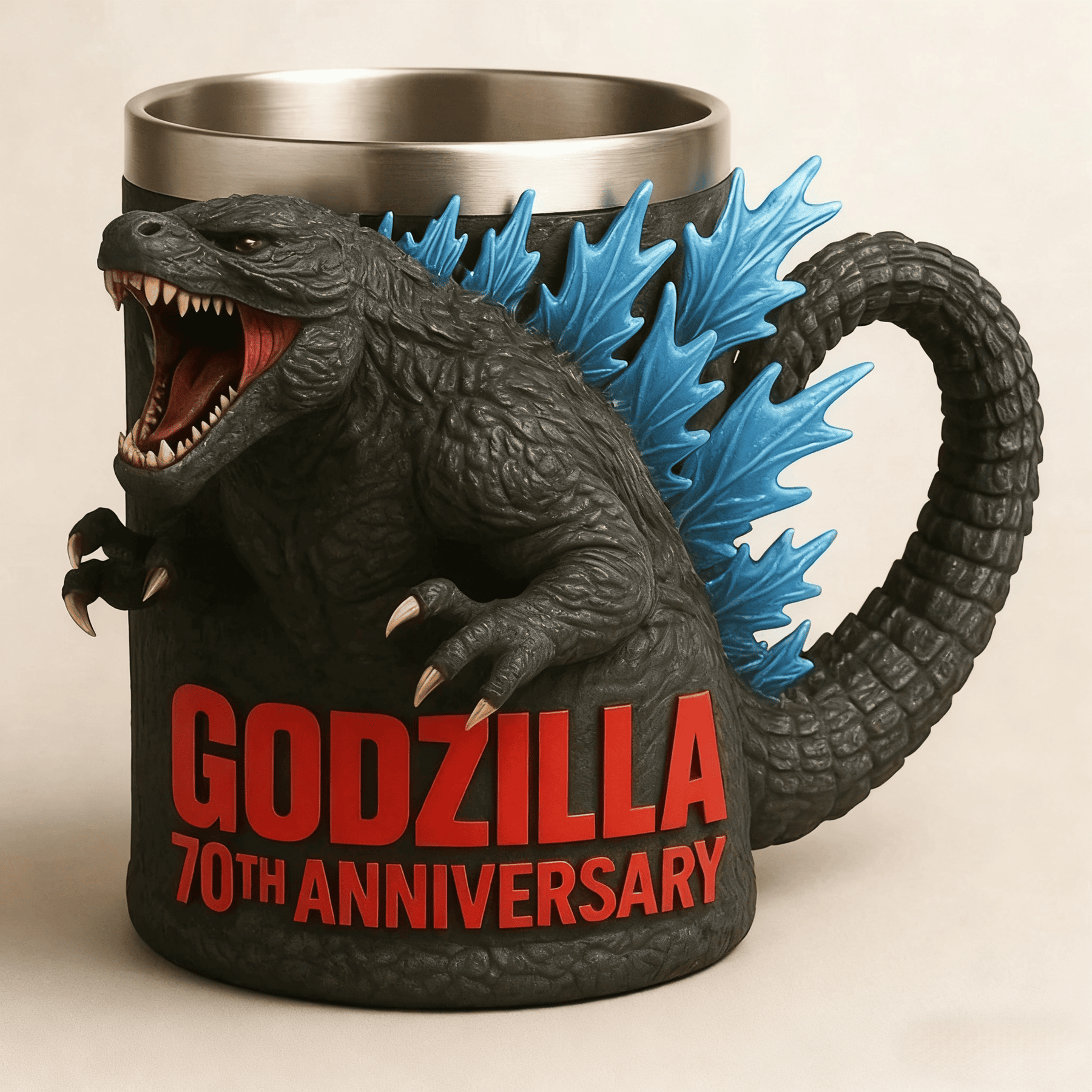 Monster-Thema 3D-Tasse – Linovero