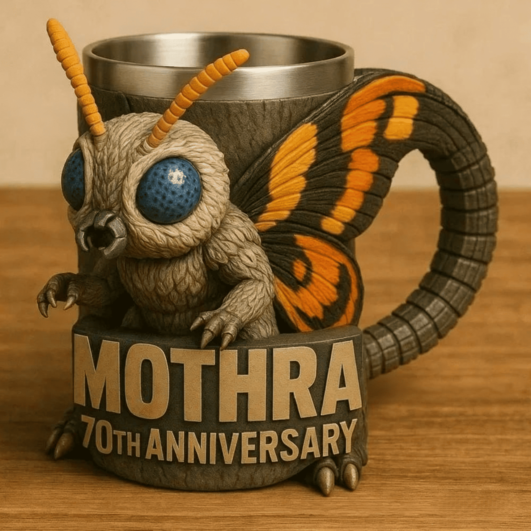 Monster-Thema 3D-Tasse – Linovero